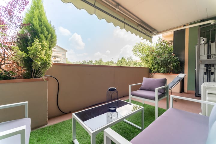 Oasis Luxury - A.c/terrace/2bedrooms - Bergamo