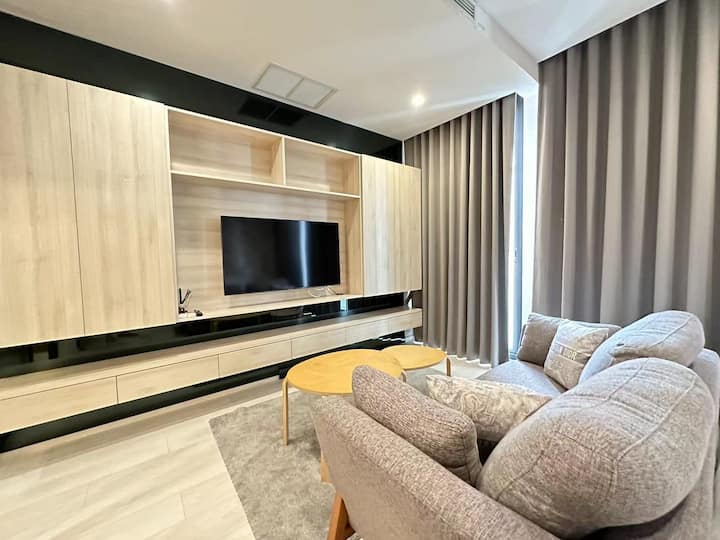 Monthly Only! Bts Phloen Chit#pool/gym#privatelift - Bangkok
