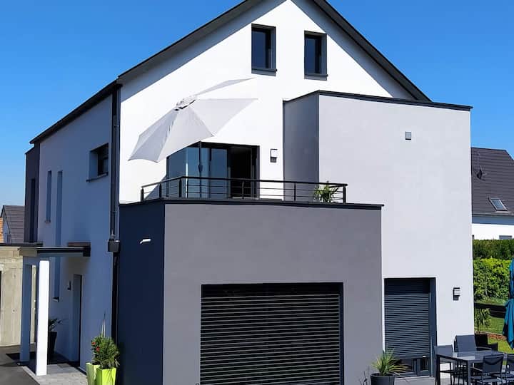 Gîte Duplex Tout Confort 3 Chambres, Proche Colmar - Biesheim