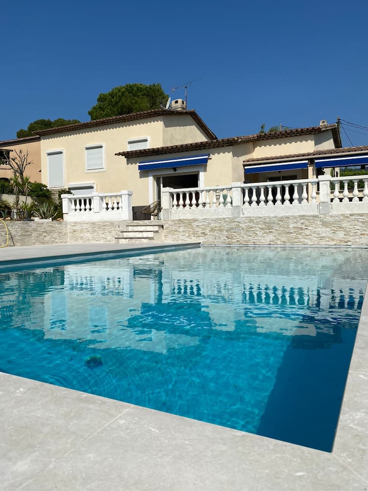 Magnifique Villa Moderne Piscine Et Calme - Grasse