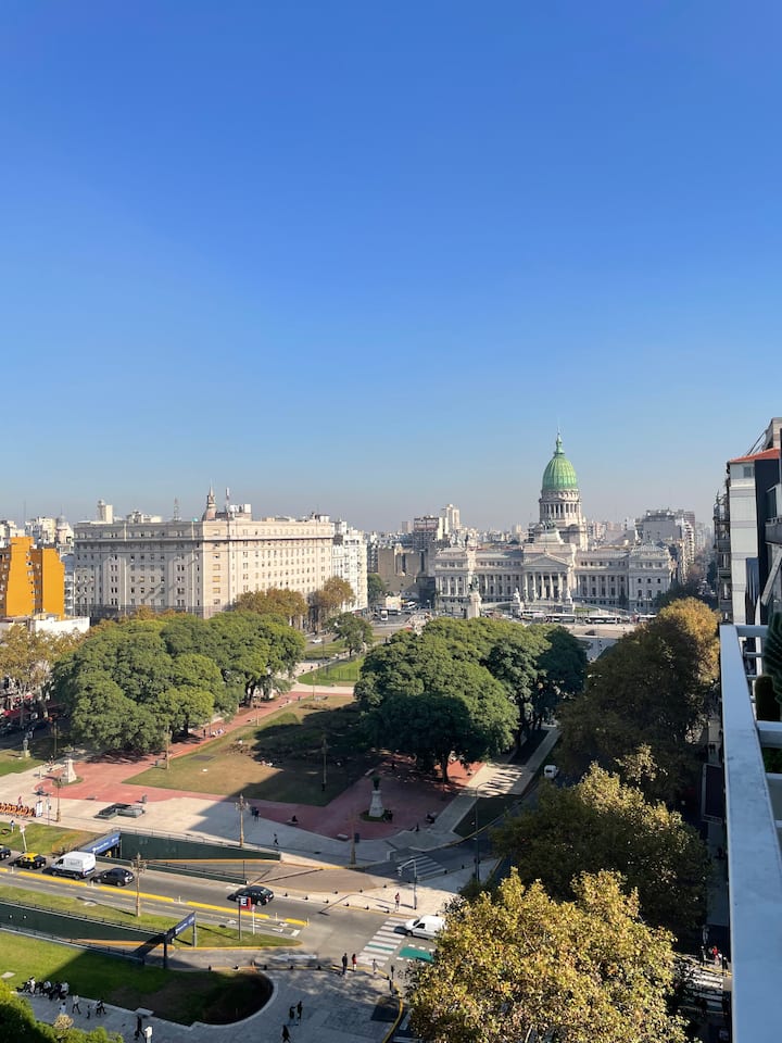 Depto. Vista Histórico Congreso Con Parking - アルゼンチン