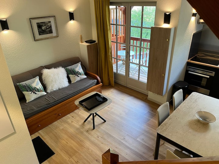 Charmant T2 Bis Avec Piscine Et Parking - Lac d'Estaing
