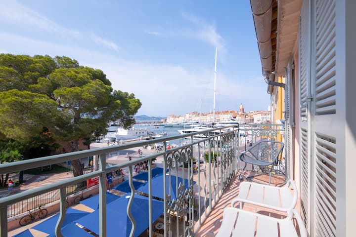 Acqua Marina, Joli Appartement, Vue Sur Le Port - Saint-Tropez