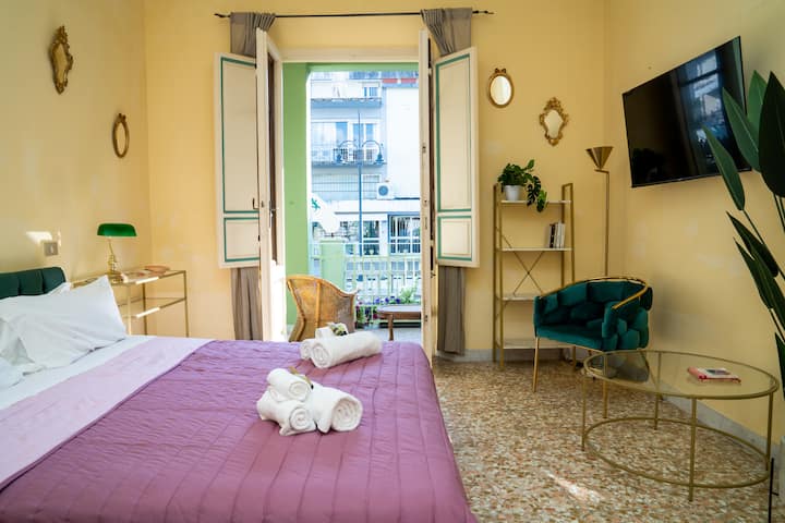 Lalocandadelgeco - Spacious Double Room With Patio - Marina di Pietrasanta
