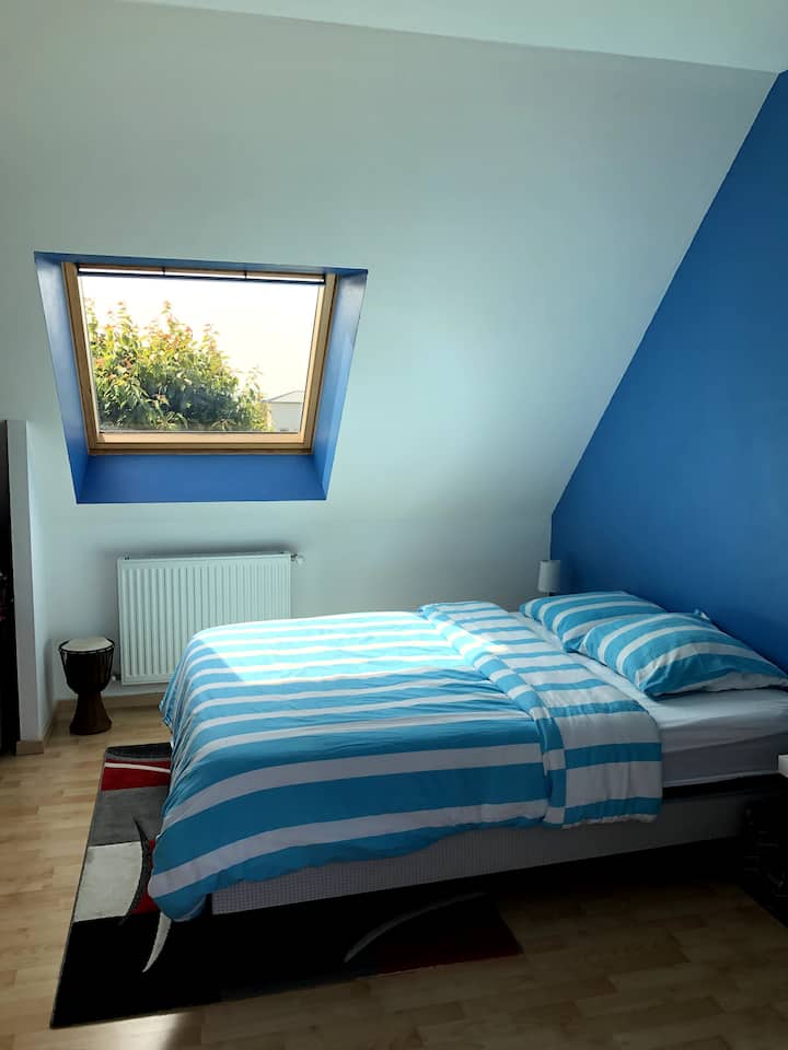 Emplacement Idéal, Chambre Lumineuse Avec Terrasse - Binic