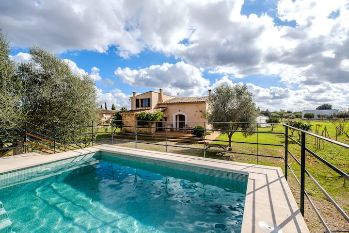 Belle Maison De Campagne Relax Et Piscine Privée - Îles Baléares