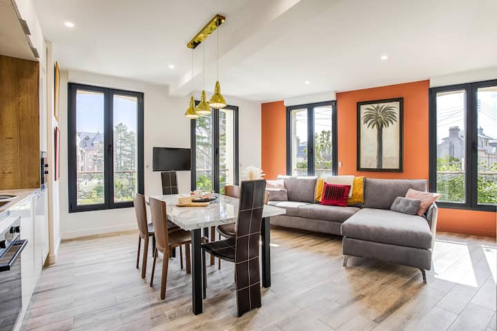 Residence La Vague, Appartement Familial, Vue Mer. - Cabourg