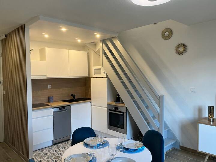 Charmant Duplex, 300 M De La Mer - Courseulles-sur-Mer