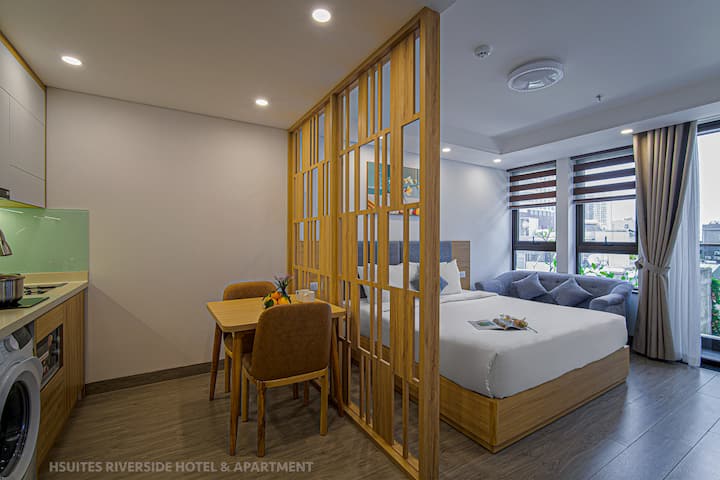 Riverside | Serene Studio With Rooftop Pool - Da Nang, Province, Vietnam