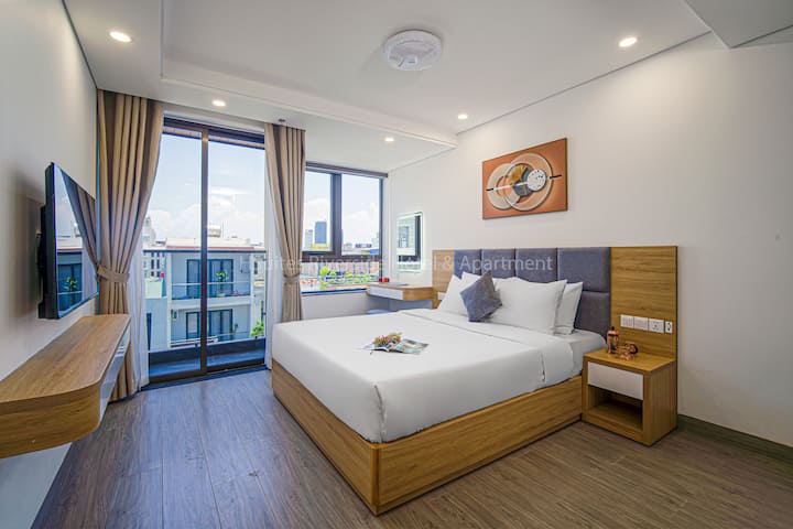 Riverside | Deluxe 1-bedroom Apartment W Balcony - Đà Nẵng