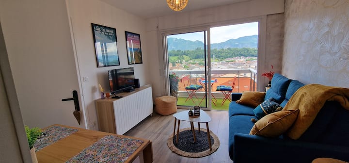 Studio Rénové Avec Magnifique Vue Sur Montagnes - Le Bourget-du-Lac