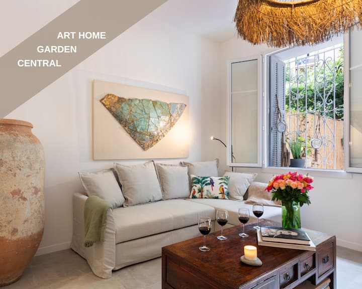 Home Art - Central, Fantastic Garden And Quiet - Nice