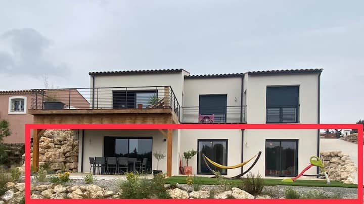 Maison Entre Mer Et Garrigue. - Leucate