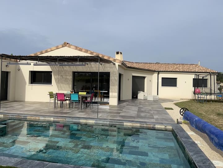 Location Villa Récente - Saint-Martin-d'Ardèche