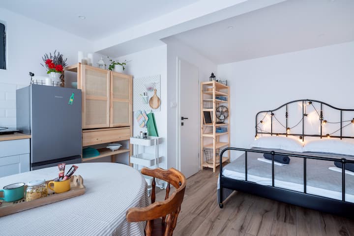 Studio, Free Parking And A Terrace With Sea View - Podstrana