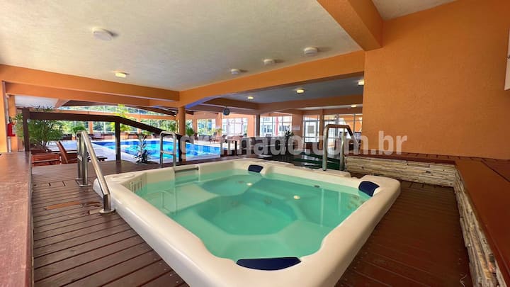 Piscina Térmica, Hidros E Sauna Centro Gramado 306 - Gramado