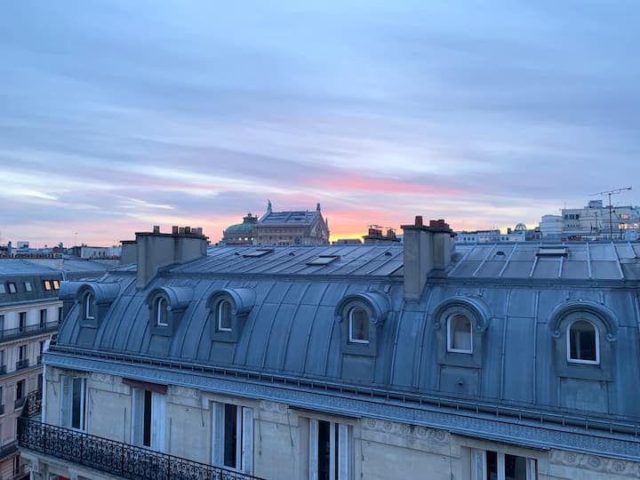 Studio Dernier éTage & Vue - La Fayette / Opéra - Paris