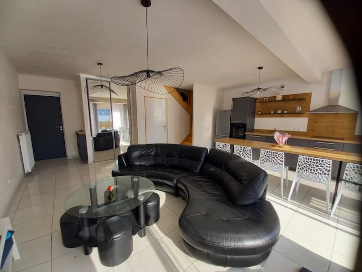 Maison Neuve 3*/ Mer à 1.8 Km - 4 Chambres/6 Lits - Saint-Malo