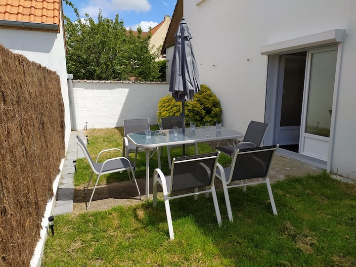 T3 - Appartement Jardin Wissant 6 Personnes - Wissant