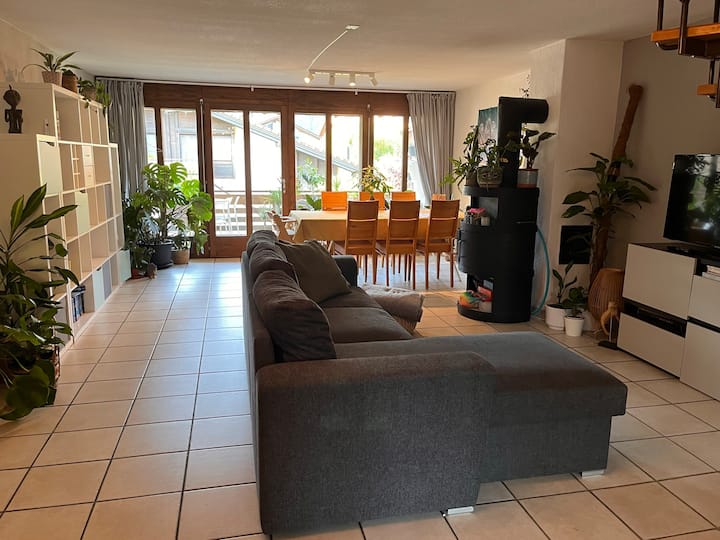 Spacious, Central 4 Bedroom Apt - 1 Min From Train - Interlaken