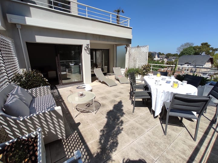 Appart. 6/7 Pers, Terrasse 30m² - La Baule-Escoublac