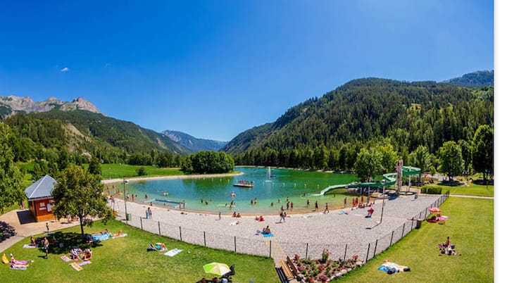Pont Du Verdon La Foux éTé Centre Parking Privé. - Allos