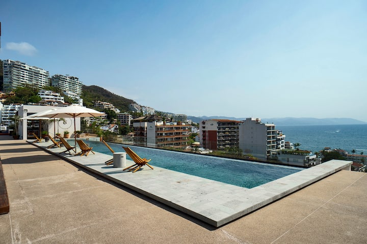 Pool Open ! Ocean View 105 Sail View 1bd - Puerto Vallarta