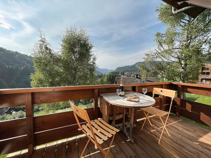 Cosy Refuge à La Clusaz Avec Vue - La Clusaz