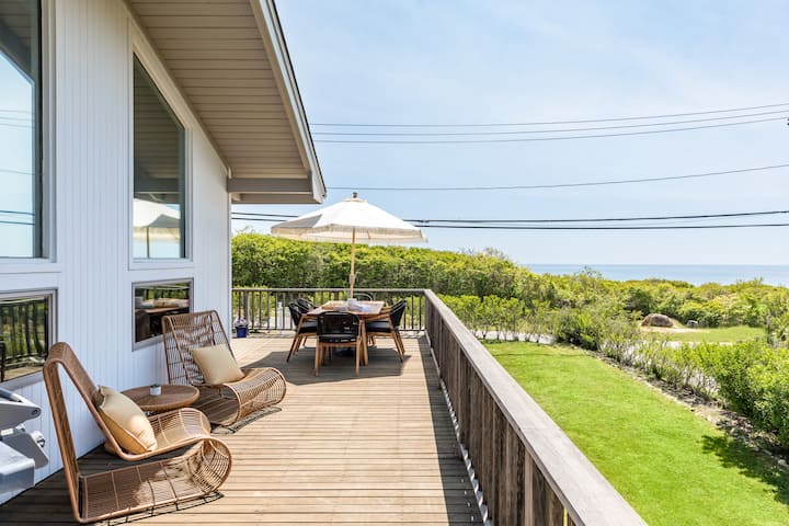 Montauk Oasis, Ocean Views, 4 Bed, 2 Bath, Hot Tub - Montauk, NY