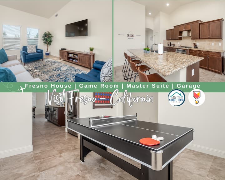 Game Room|3 Bed:2 Bath|master Suite|2 Car Garage - Fresno, CA