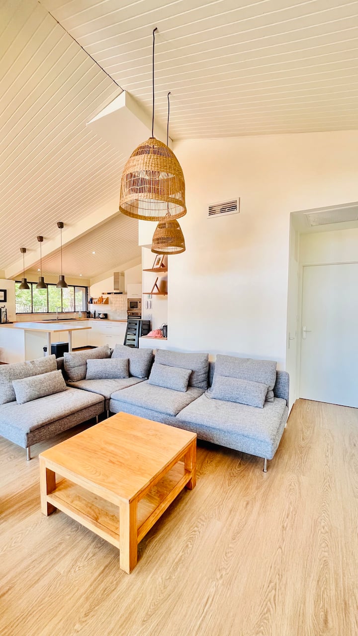 Jolie Villa 3 Chambres Avec Piscine Et Clim - Cap Ferret