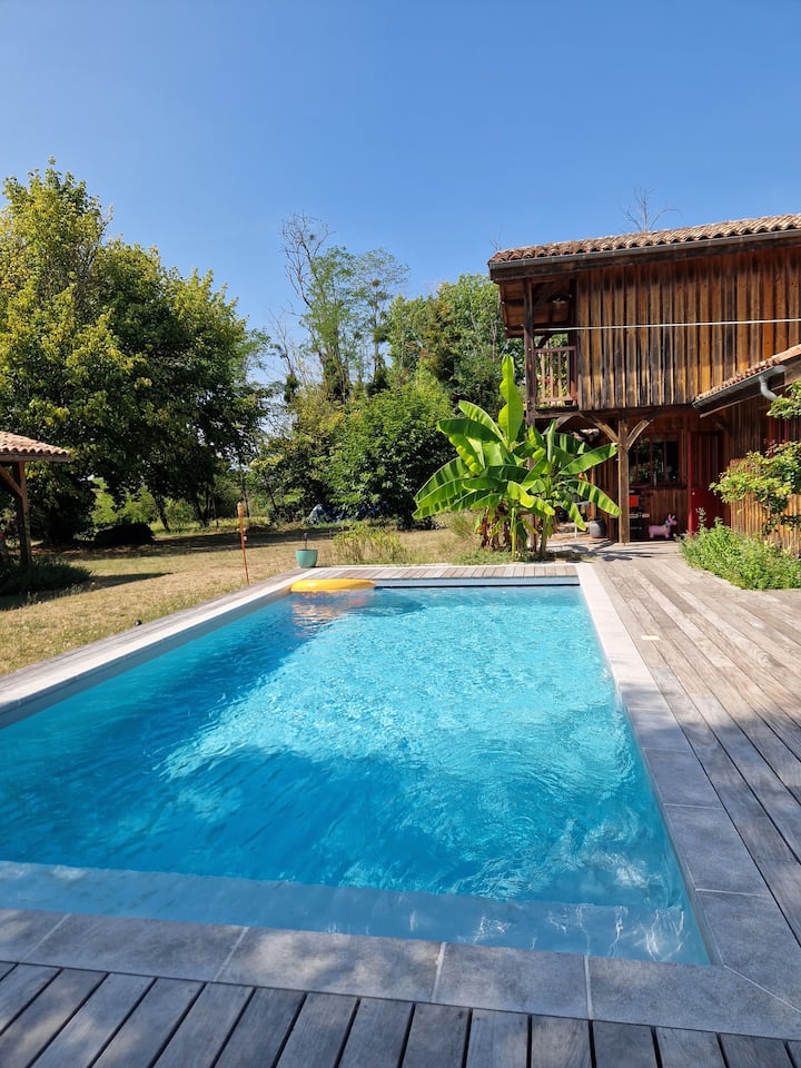 Maison En Bois - Bazas