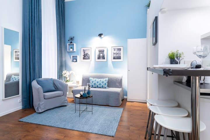 Trendy Urban Retreat | Smart Choice For 2 | Netflx - Budapeste