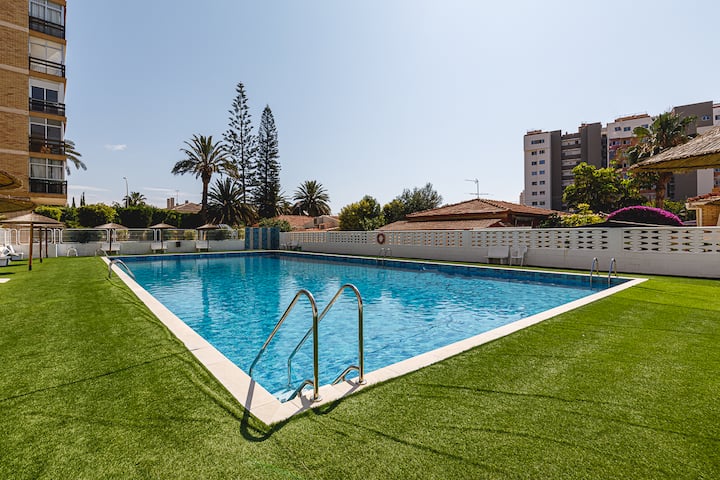 Regina Apartment Playa San Juan With Ac And Pool - Alicante