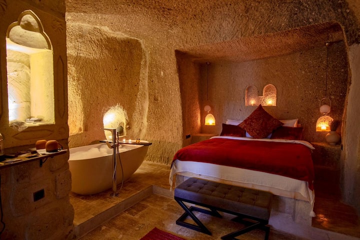Sato Cave Hotel-delux Cave Room - トルコ