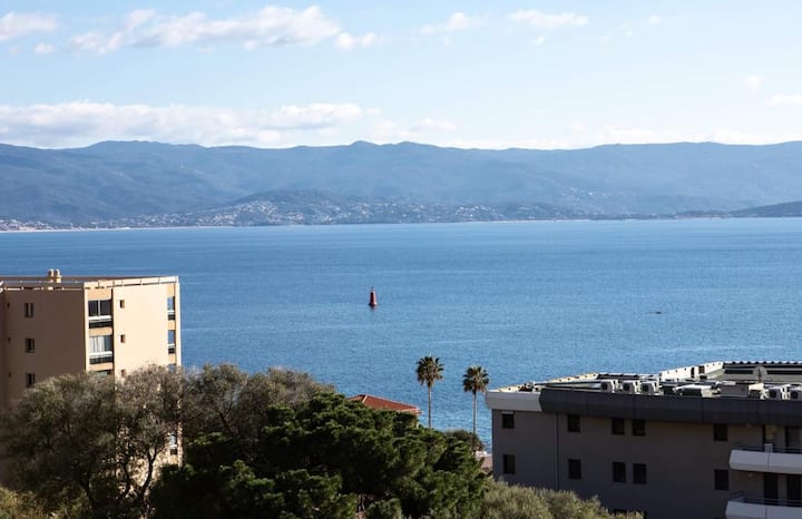 Bel Appart 56 M² Terrasse Début Des Sanguinaires - Ajaccio