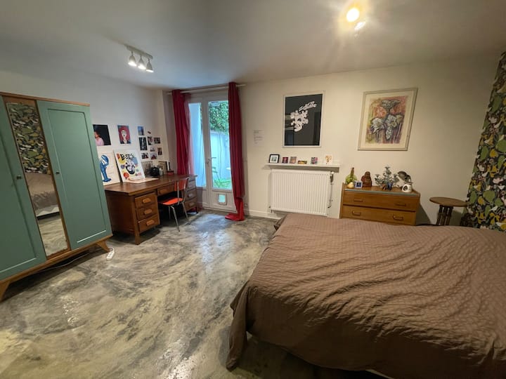 Cosy Studio Accès Privé + Jardin - Gennevilliers