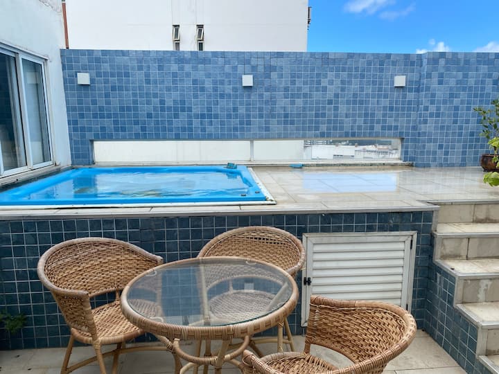 Linda Cobertura Vista Mar No Rio Vermelho - Rio Vermelho