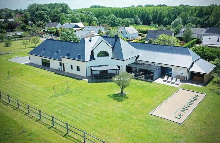 Villa Tout Confort - 15 Pers - Maine-et-Loire