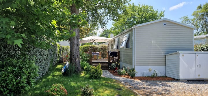 Joli Mobil-home Cosy à  Biscarrosse Lac - Biscarrosse