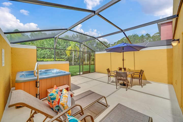 Disney Luxury Townhouse 2bedroom 3 Bath Hot Tub - Level Up, Kissimmee