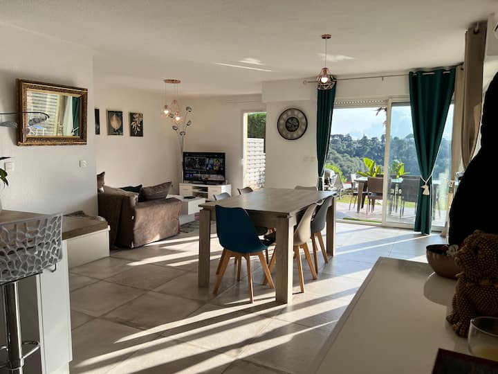 Maison Calme Sur La Côte D'azur - Saint-Laurent-du-Var