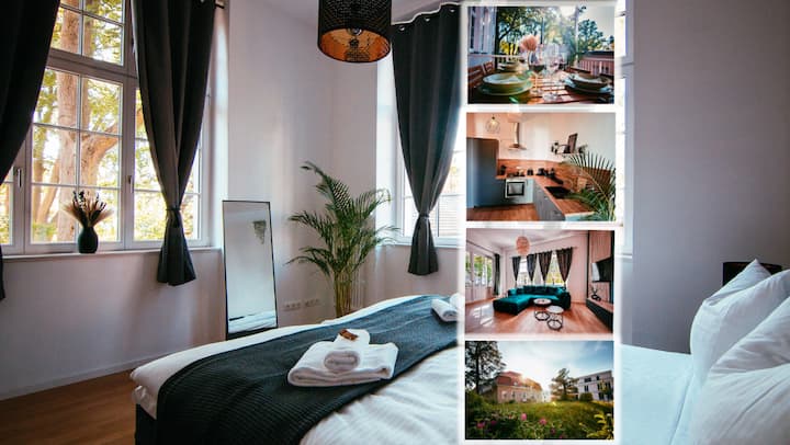 Oasis Appart -Königspark-elbhang-terrasse-netflix - Dresden