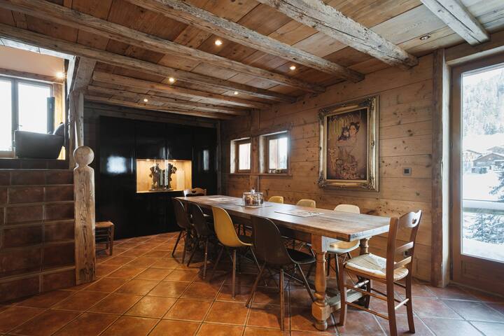 Atypique, 4 éToiles, 12 Pers, 5 Chambres - La Clusaz
