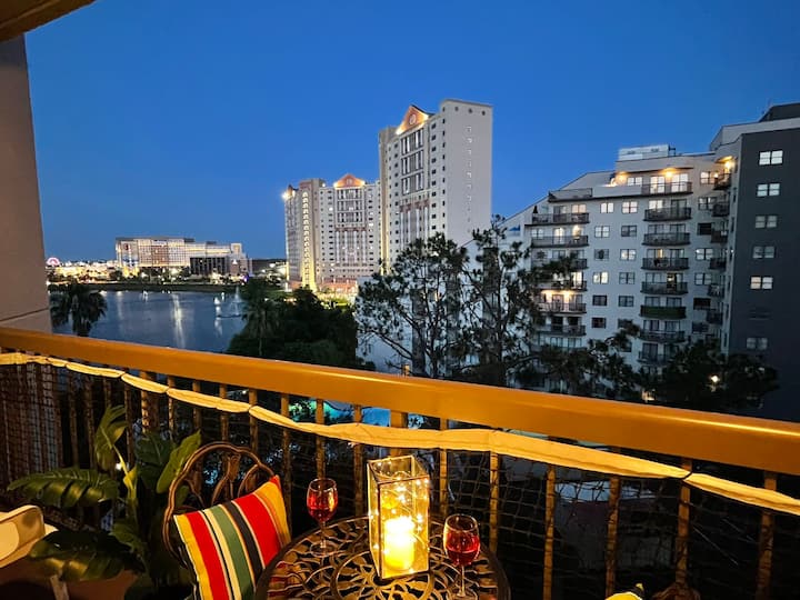 1706 Epic Universe 2br: Lakeview Balcony • I-drive - Orlando