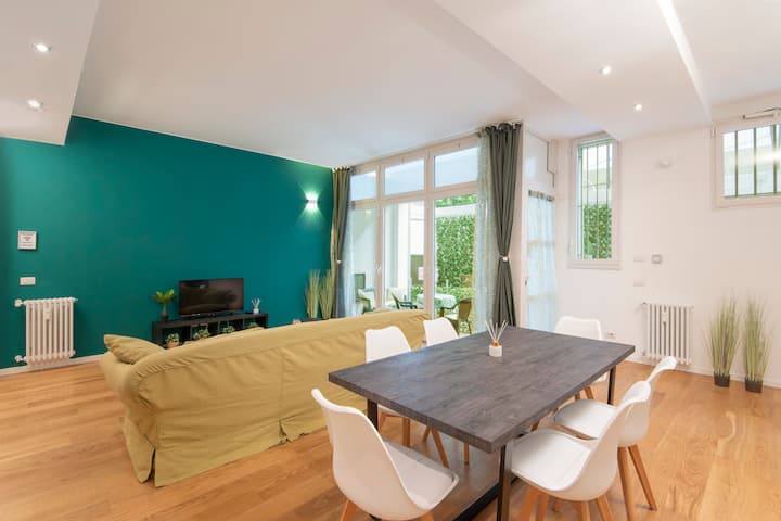 120 Mq Deluxe Apt A 4 Minuti Dai Navigli + Wi-fi - Milan
