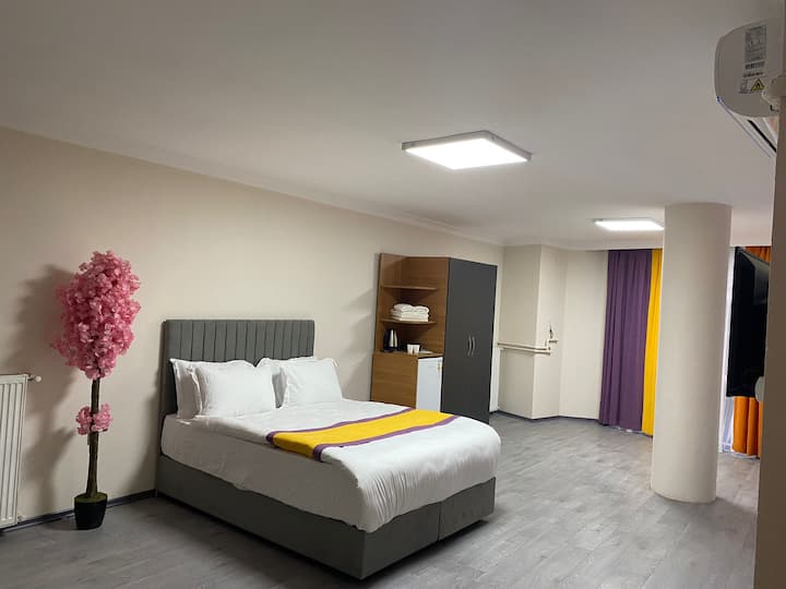 ŞEhir Merkezi Ful+ful Otel Odası 2 Kişilik - Bursa