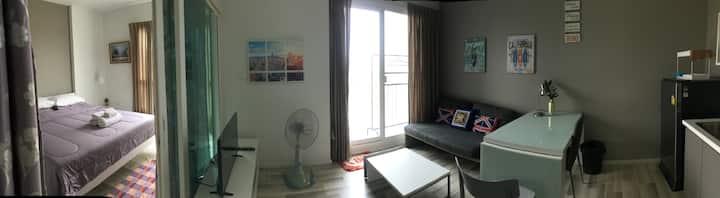 Luxury 1 Bedroom Condo Mae Hia Close To Airport - Chiang Mai