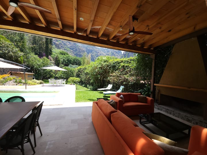 Incomparable View And Comfort In Tepoztlan - Tepoztlán