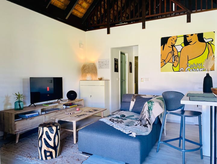 Bungalow 4pax & Beach Access - French Polynesia